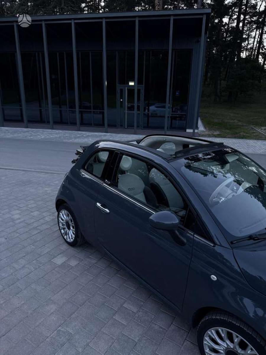 Grey Fiat 500 2011 in Kaunas, with an engine capacity of 1.24 L and mileage of 165 thousand km for 7200 €, photo 4 on AUTOMOTO.COM.LV