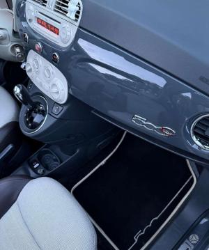 Grey Fiat 500 2011 in Kaunas, with an engine capacity of 1.24 L and mileage of 165 thousand km for 7200 €, photo 9 on AUTOMOTO.COM.LV