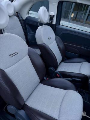 Grey Fiat 500 2011 in Kaunas, with an engine capacity of 1.24 L and mileage of 165 thousand km for 7200 €, photo 10 on AUTOMOTO.COM.LV