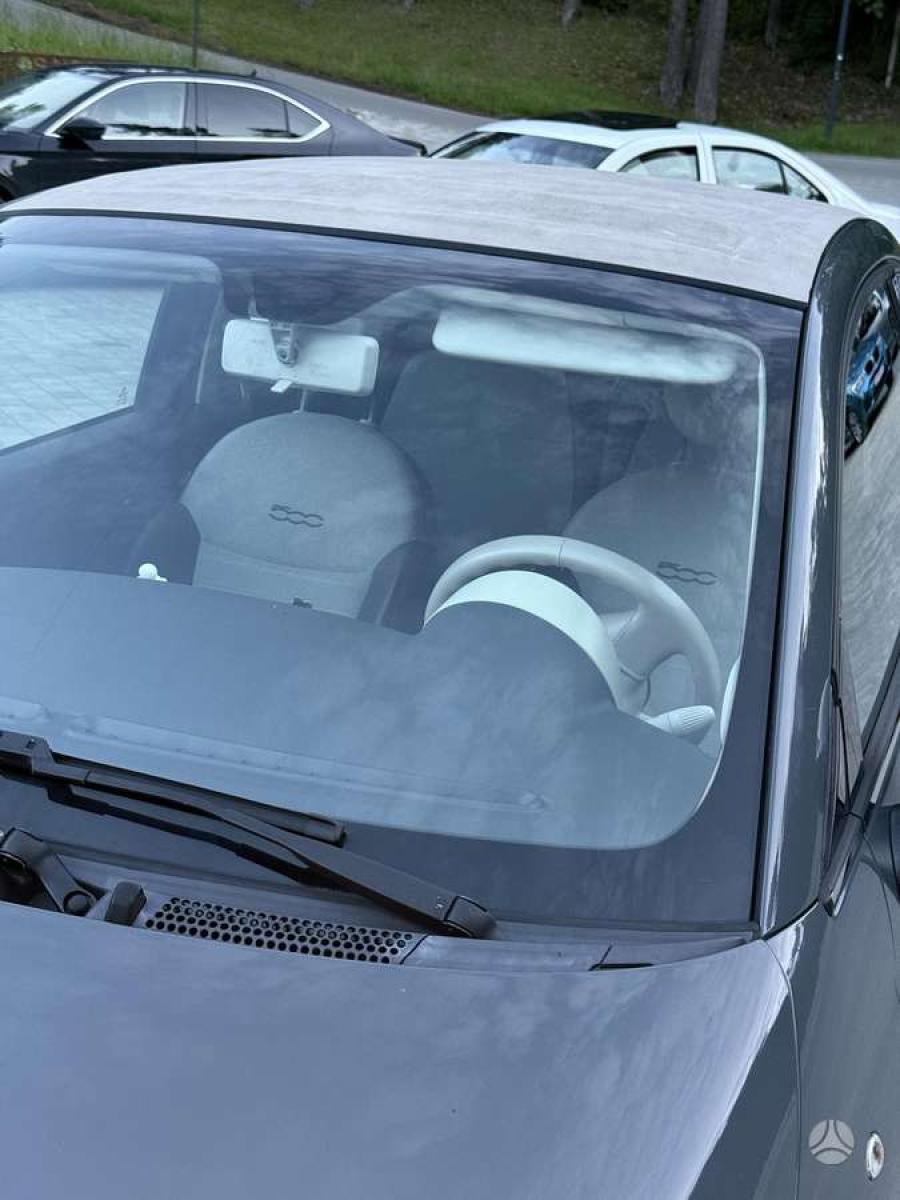 Grey Fiat 500 2011 in Kaunas, with an engine capacity of 1.24 L and mileage of 165 thousand km for 7200 €, photo 13 on AUTOMOTO.COM.LV