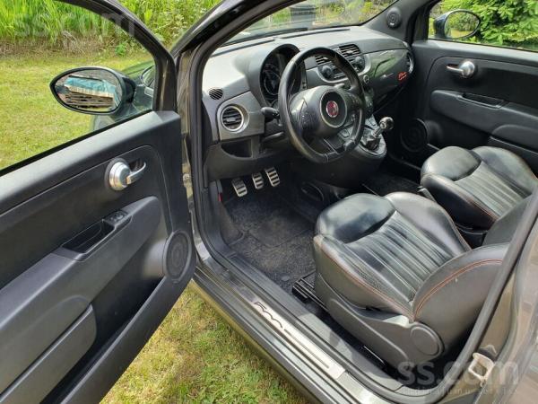 Pelēks Fiat 500 2014 Rīga, ar dzinēja tilpumu 1.30 L un nobraukumu 108 tūkst. km par 6900 €, foto 4 vietnē AUTOMOTO.COM.LV