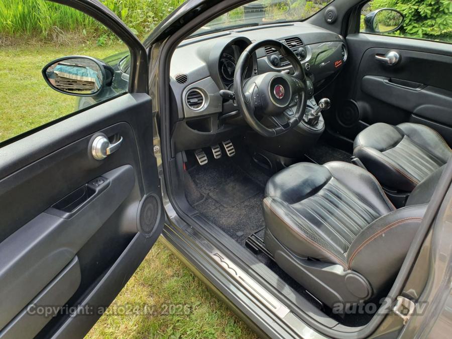 Pelēks Fiat 500 2014 Rīga, ar dzinēja tilpumu 1.30 L un nobraukumu 108 tūkst. km par 6900 €, foto 8 vietnē AUTOMOTO.COM.LV