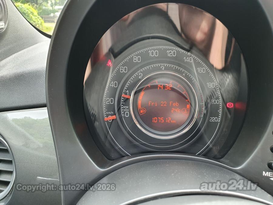 Pelēks Fiat 500 2014 Rīga, ar dzinēja tilpumu 1.30 L un nobraukumu 108 tūkst. km par 6900 €, foto 9 vietnē AUTOMOTO.COM.LV