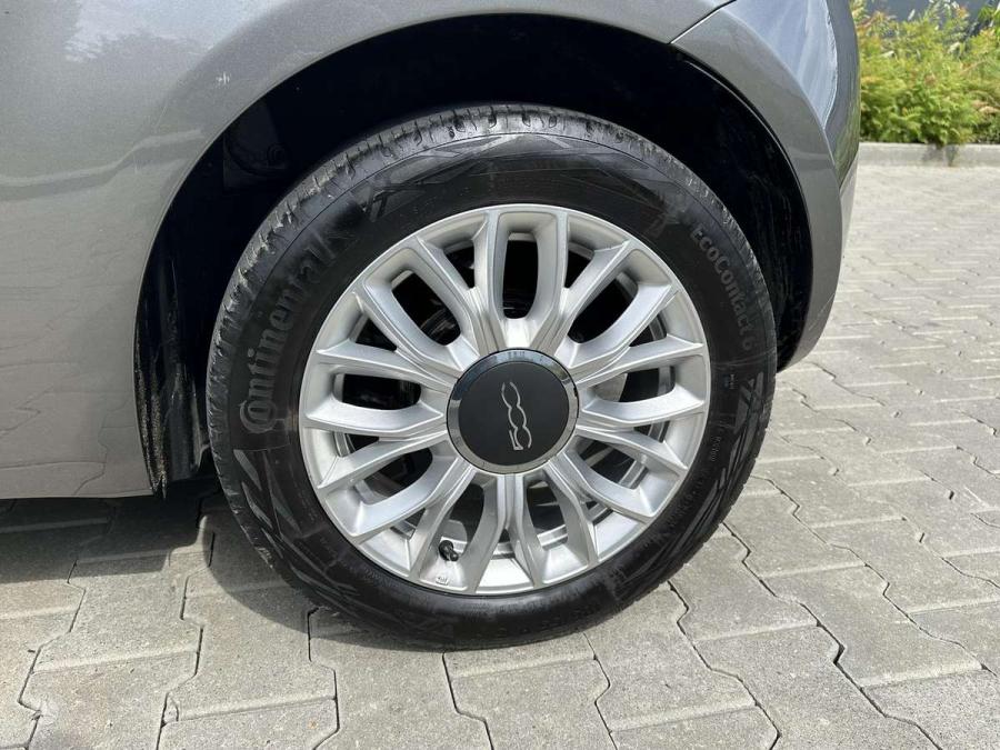 Grey Fiat 500 2014 in Vilnius, with an engine capacity of 1.24 L and mileage of 146 thousand km for 6940 €, photo 21 on AUTOMOTO.COM.LV