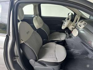 Grey Fiat 500 2014 in Vilnius, with an engine capacity of 1.24 L and mileage of 146 thousand km for 6940 €, photo 29 on AUTOMOTO.COM.LV
