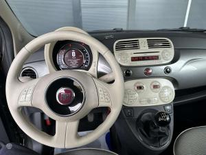 Grey Fiat 500 2014 in Vilnius, with an engine capacity of 1.24 L and mileage of 146 thousand km for 6940 €, photo 38 on AUTOMOTO.COM.LV