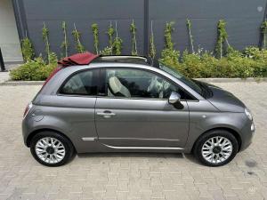 Grey Fiat 500 2014 in Vilnius, with an engine capacity of 1.24 L and mileage of 146 thousand km for 6940 €, photo 6 on AUTOMOTO.COM.LV