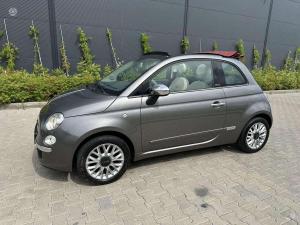 Grey Fiat 500 2014 in Vilnius, with an engine capacity of 1.24 L and mileage of 146 thousand km for 6940 €, photo 16 on AUTOMOTO.COM.LV
