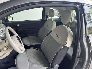 Grey Fiat 500 2014 in Vilnius, with an engine capacity of 1.24 L and mileage of 146 thousand km for 6940 €, photo 26 on AUTOMOTO.COM.LV