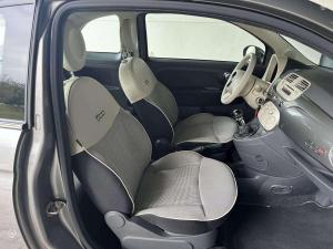 Grey Fiat 500 2014 in Vilnius, with an engine capacity of 1.24 L and mileage of 146 thousand km for 6940 €, photo 29 on AUTOMOTO.COM.LV