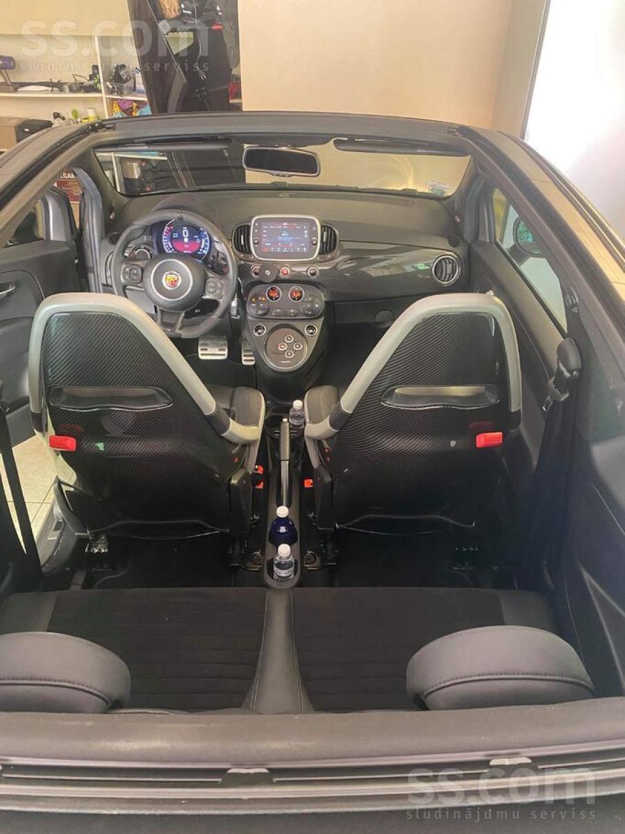 Pelēks Fiat 500 2018 Gulbene, ar dzinēja tilpumu 1.40 L un nobraukumu 50 tūkst. km par 24000 €, foto 4 vietnē AUTOMOTO.COM.LV