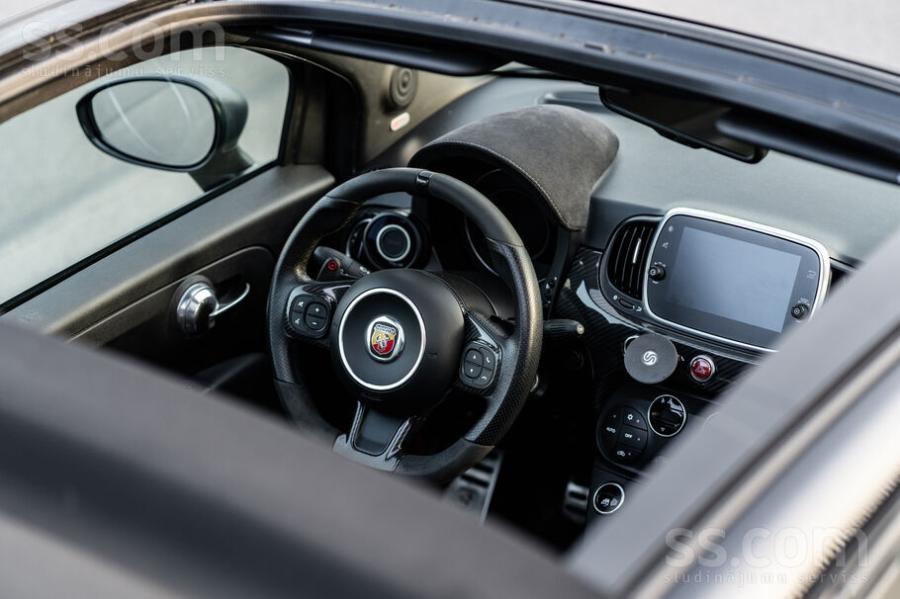 Pelēks Fiat 500 2018 Gulbene, ar dzinēja tilpumu 1.40 L un nobraukumu 50 tūkst. km par 24000 €, foto 5 vietnē AUTOMOTO.COM.LV