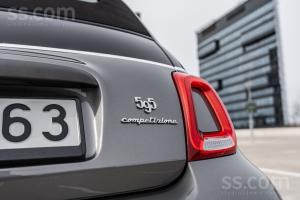 Pelēks Fiat 500 2018 Gulbene, ar dzinēja tilpumu 1.40 L un nobraukumu 50 tūkst. km par 24000 €, foto 23 vietnē AUTOMOTO.COM.LV