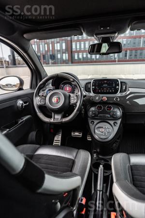 Grey Fiat 500 2018 in Gulbene, with an engine capacity of 1.40 L and mileage of 50 thousand km for 24000 €, photo 13 on AUTOMOTO.COM.LV