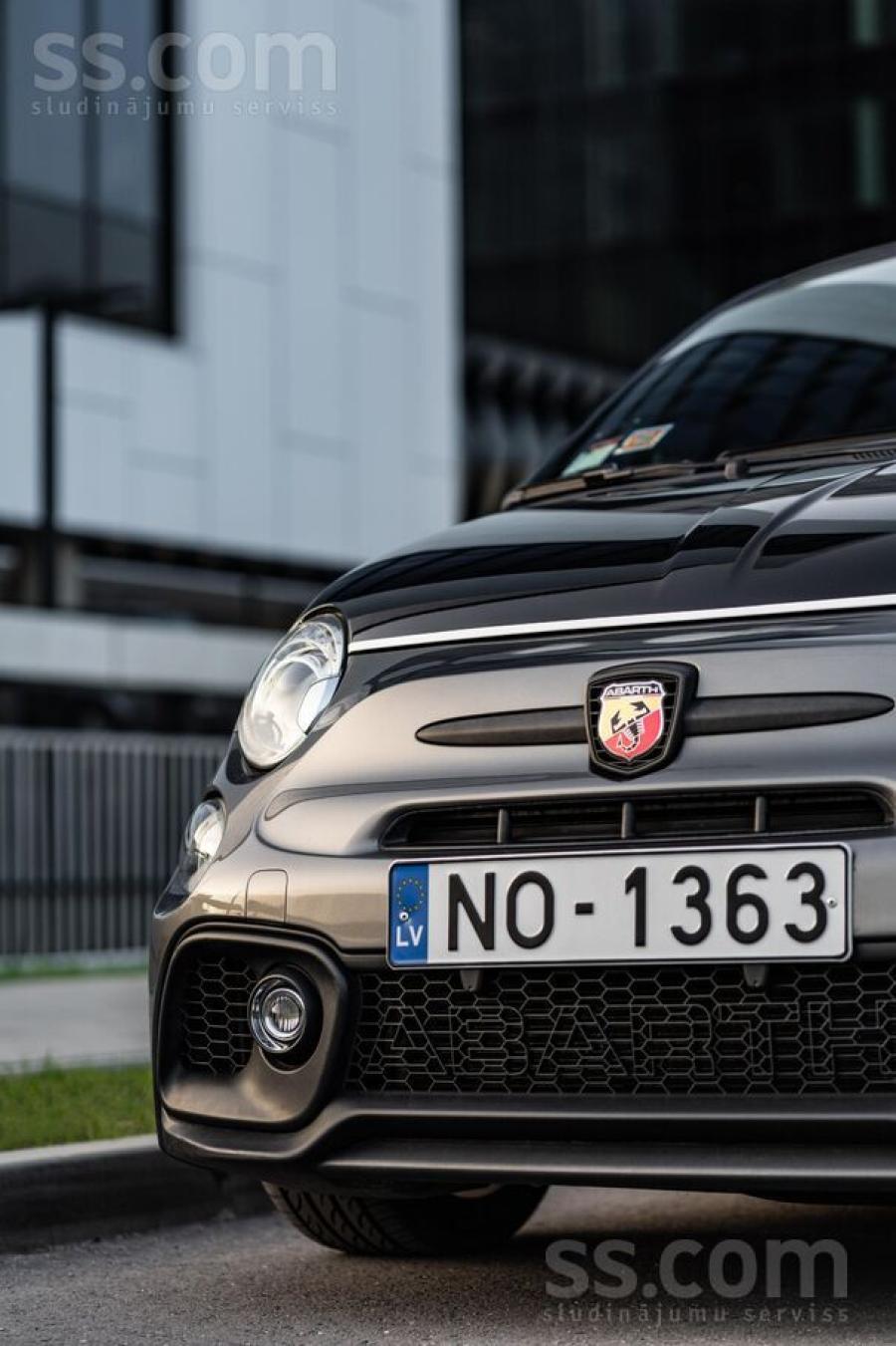 Grey Fiat 500 2018 in Gulbene, with an engine capacity of 1.40 L and mileage of 50 thousand km for 24000 €, photo 20 on AUTOMOTO.COM.LV