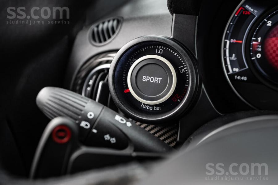 Grey Fiat 500 2018 in Gulbene, with an engine capacity of 1.40 L and mileage of 50 thousand km for 24000 €, photo 14 on AUTOMOTO.COM.LV