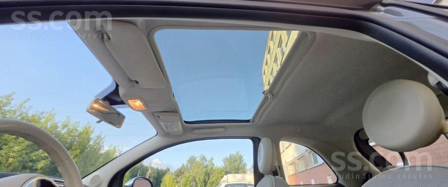 Pelēks Fiat 500 2013 Rīga, ar dzinēja tilpumu 1.20 L un nobraukumu 41 tūkst. km par 4900 €, foto 13 vietnē AUTOMOTO.COM.LV
