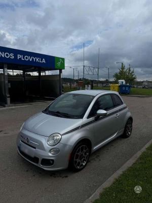 Pelēks Fiat 500 2013 Kauņa, ar dzinēja tilpumu 1.30 L un nobraukumu 183 tūkst. km par 5300 €, foto  vietnē AUTOMOTO.COM.LV