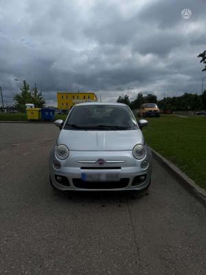 Pelēks Fiat 500 2013 Kauņa, ar dzinēja tilpumu 1.30 L un nobraukumu 183 tūkst. km par 5300 €, foto 3 vietnē AUTOMOTO.COM.LV