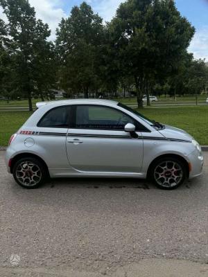 Pelēks Fiat 500 2013 Kauņa, ar dzinēja tilpumu 1.30 L un nobraukumu 183 tūkst. km par 5300 €, foto 4 vietnē AUTOMOTO.COM.LV