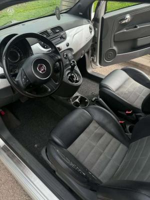 Pelēks Fiat 500 2013 Kauņa, ar dzinēja tilpumu 1.30 L un nobraukumu 183 tūkst. km par 5300 €, foto 10 vietnē AUTOMOTO.COM.LV