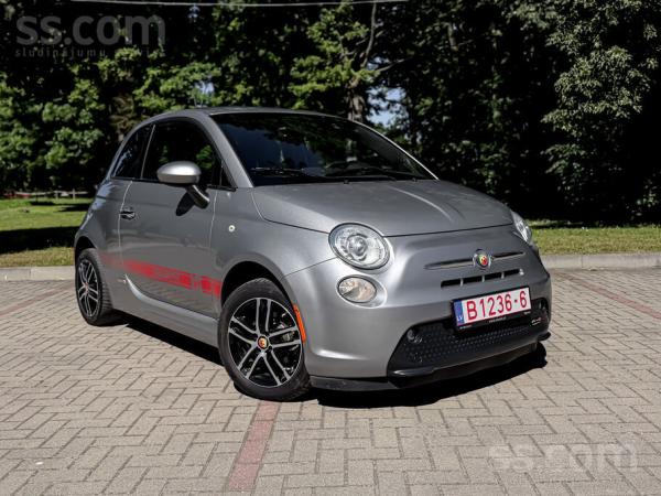 Pelēks Fiat 500 2015 Jelgava, ar dzinēja tilpumu 0.00 L un nobraukumu 108 tūkst. km par 9950 €, foto 2 vietnē AUTOMOTO.COM.LV