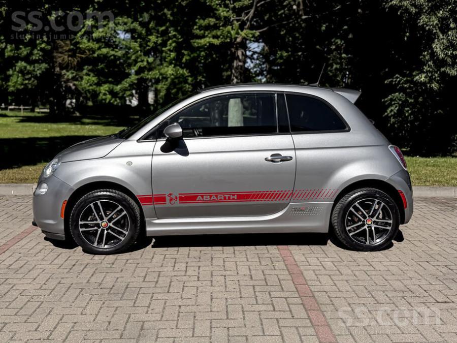 Pelēks Fiat 500 2015 Jelgava, ar dzinēja tilpumu 0.00 L un nobraukumu 108 tūkst. km par 9950 €, foto 6 vietnē AUTOMOTO.COM.LV