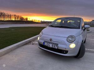 Grey Fiat 500 2007 in Klaipeda, with an engine capacity of 1.25 L and mileage of 155 thousand km for 2700 €, photo 3 on AUTOMOTO.COM.LV