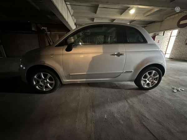 Grey Fiat 500 2007 in Klaipeda, with an engine capacity of 1.25 L and mileage of 155 thousand km for 2700 €, photo 6 on AUTOMOTO.COM.LV