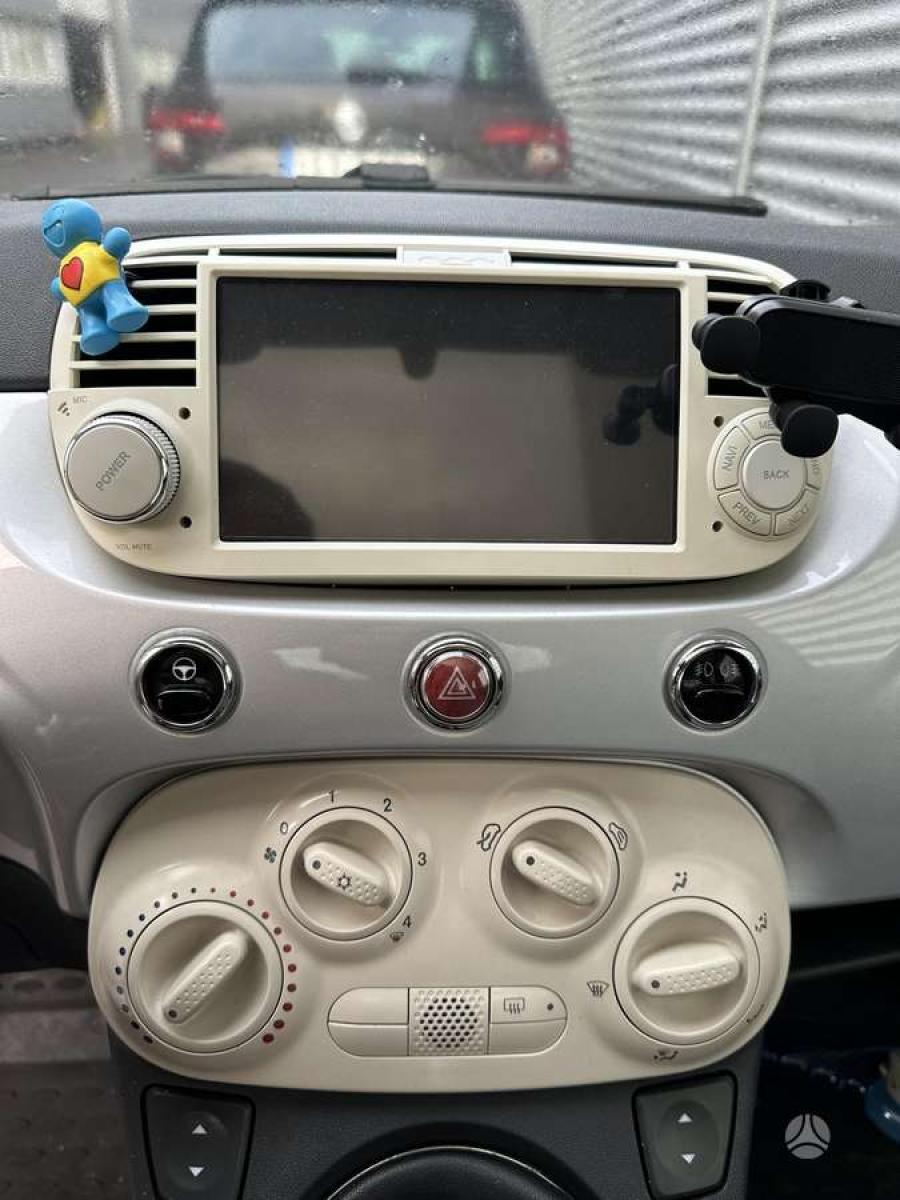 Grey Fiat 500 2007 in Klaipeda, with an engine capacity of 1.25 L and mileage of 155 thousand km for 2700 €, photo 8 on AUTOMOTO.COM.LV