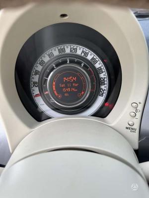 Grey Fiat 500 2007 in Klaipeda, with an engine capacity of 1.25 L and mileage of 155 thousand km for 2700 €, photo 9 on AUTOMOTO.COM.LV