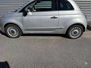 Grey Fiat 500 2007 in Klaipeda, with an engine capacity of 1.25 L and mileage of 155 thousand km for 2700 €, photo 13 on AUTOMOTO.COM.LV