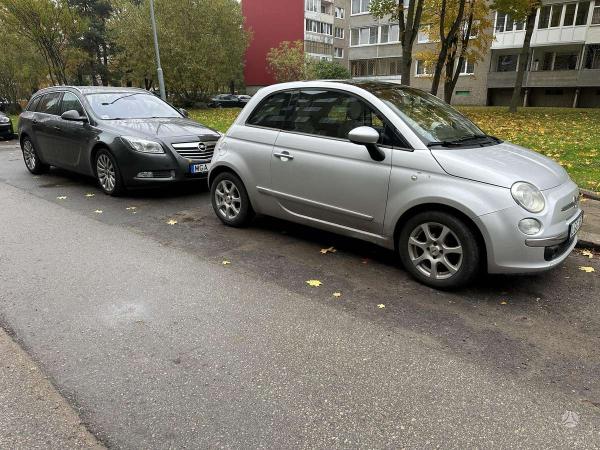 Фиат 500 2007 в Клайпеда на AUTOMOTO.COM.LV Серый Фиат 500 2007 в Клайпеда, объемом двигателя 1.25 л и пробегом 155 тыс. км за 2650 €, фото 7 на AUTOMOTO.COM.LV