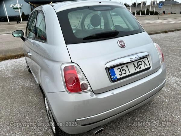 Grey Fiat 500 2008 in Tallinn, with an engine capacity of 1.40 L and mileage of 127 thousand km for 3990 €, photo 11 on AUTOMOTO.COM.LV