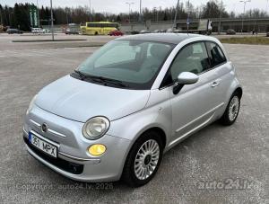 Pelēks Fiat 500 2008 Tallina, ar dzinēja tilpumu 1.40 L un nobraukumu 0 tūkst. km par 4600 €, foto  vietnē AUTOMOTO.COM.LV