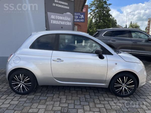 Pelēks Fiat 500 2008 Talsi, ar dzinēja tilpumu 1.20 L un nobraukumu 215 tūkst. km par 3200 €, foto 2 vietnē AUTOMOTO.COM.LV