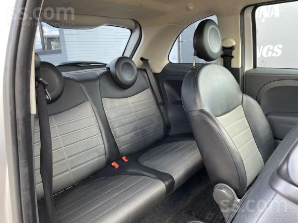 Pelēks Fiat 500 2008 Talsi, ar dzinēja tilpumu 1.20 L un nobraukumu 215 tūkst. km par 3200 €, foto 7 vietnē AUTOMOTO.COM.LV
