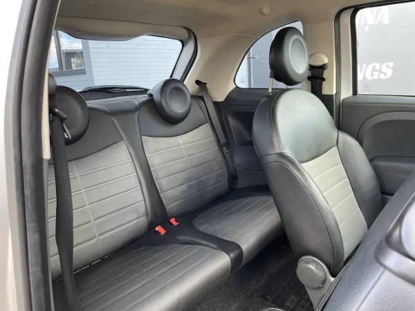 Grey Fiat 500 2008 in Talsi, with an engine capacity of 1.20 L and mileage of 215 thousand km for 3200 €, photo 7 on AUTOMOTO.COM.LV