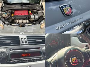 Grey Fiat 500 2009 in Tallinn, with an engine capacity of 1.40 L and mileage of 153 thousand km for 9499 €, photo 10 on AUTOMOTO.COM.LV