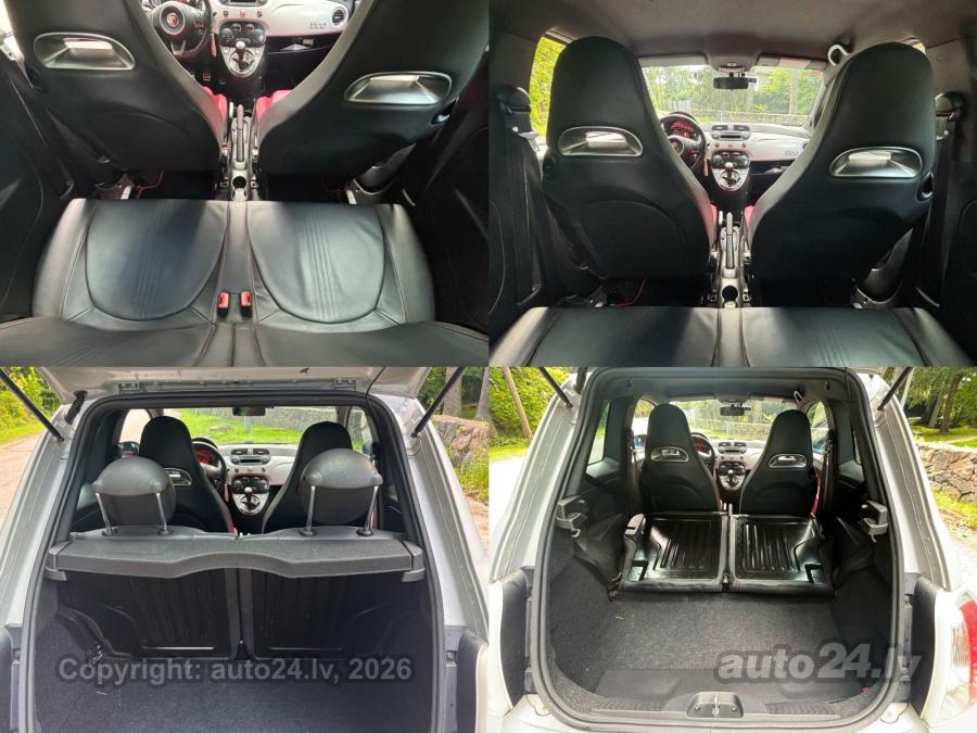 Grey Fiat 500 2009 in Tallinn, with an engine capacity of 1.40 L and mileage of 153 thousand km for 9499 €, photo 11 on AUTOMOTO.COM.LV