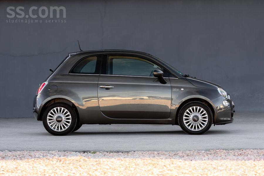 Pelēks Fiat 500 2013 Jelgava, ar dzinēja tilpumu 0.90 L un nobraukumu 167 tūkst. km par 4000 €, foto 7 vietnē AUTOMOTO.COM.LV