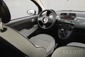Pelēks Fiat 500 2013 Jelgava, ar dzinēja tilpumu 0.90 L un nobraukumu 167 tūkst. km par 4000 €, foto 14 vietnē AUTOMOTO.COM.LV