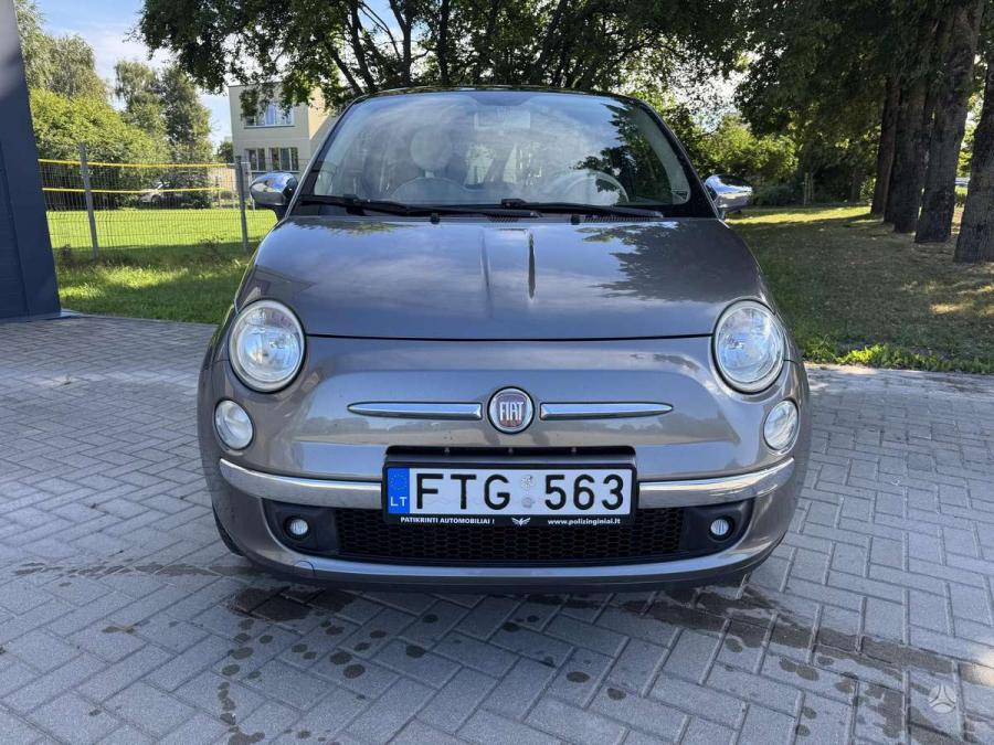 Pelēks Fiat 500 2013 Kretinga, ar dzinēja tilpumu 1.40 L un nobraukumu 139 tūkst. km par 4995 €, foto 4 vietnē AUTOMOTO.COM.LV