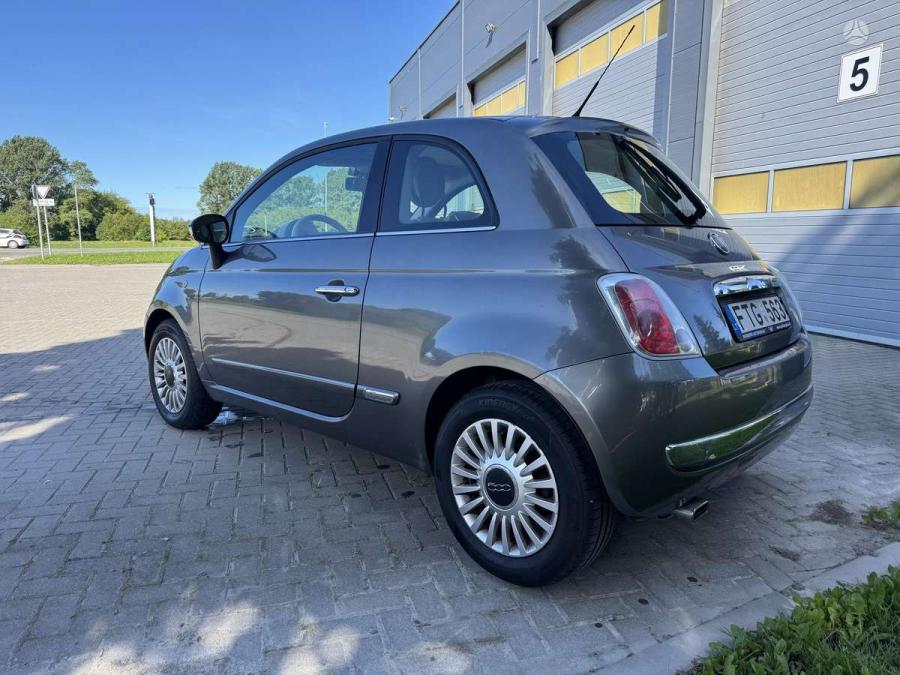 Pelēks Fiat 500 2013 Kretinga, ar dzinēja tilpumu 1.40 L un nobraukumu 139 tūkst. km par 4995 €, foto 7 vietnē AUTOMOTO.COM.LV