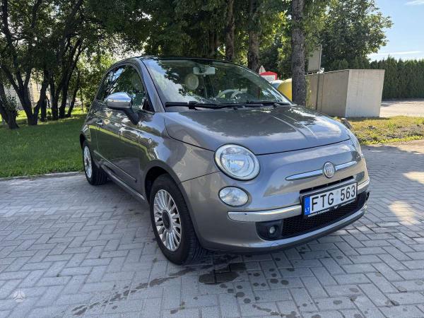 Pelēks Fiat 500 2013 Kretinga, ar dzinēja tilpumu 1.40 L un nobraukumu 139 tūkst. km par 4995 €, foto 2 vietnē AUTOMOTO.COM.LV