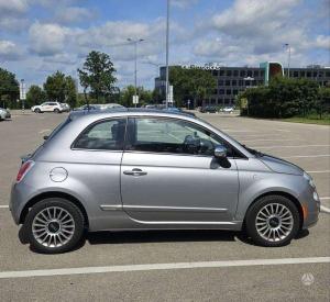 Grey Fiat 500 2015 in Kaunas, with an engine capacity of 1.37 L and mileage of 49 thousand km for 6290 €, photo 7 on AUTOMOTO.COM.LV