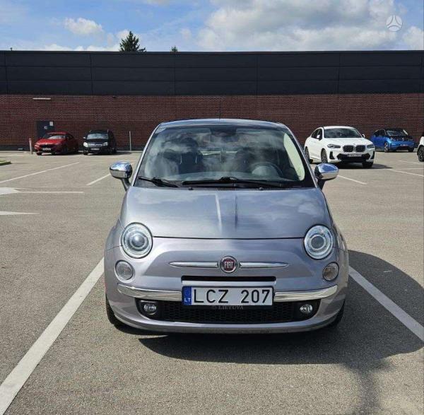 Pelēks Fiat 500 2015 Kauņa, ar dzinēja tilpumu 1.37 L un nobraukumu 49 tūkst. km par 6290 €, foto 7 vietnē AUTOMOTO.COM.LV