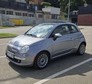 Grey Fiat 500 2015 in Kaunas, with an engine capacity of 1.37 L and mileage of 49 thousand km for 6290 €, photo 9 on AUTOMOTO.COM.LV