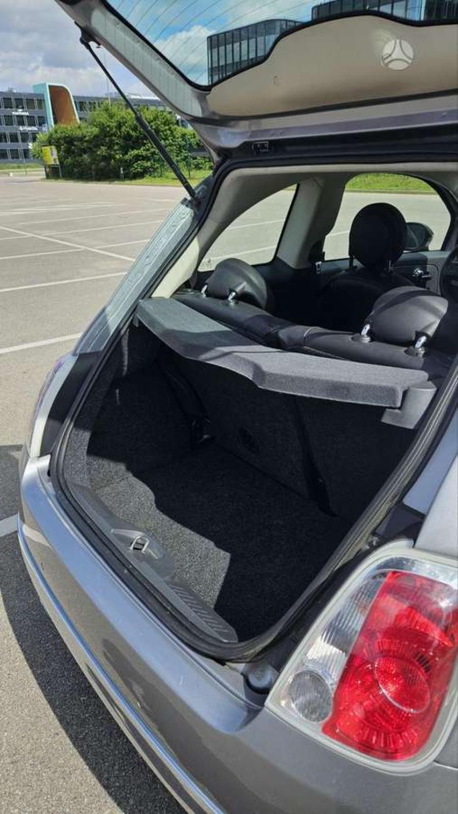 Grey Fiat 500 2015 in Kaunas, with an engine capacity of 1.37 L and mileage of 49 thousand km for 6290 €, photo 13 on AUTOMOTO.COM.LV