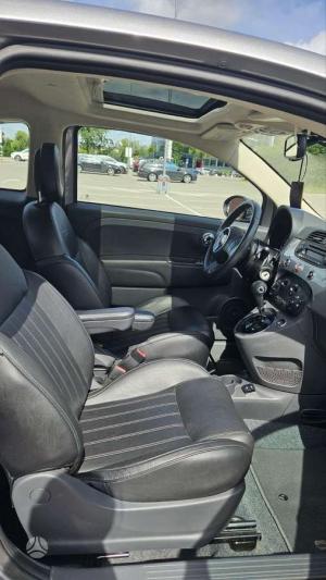 Grey Fiat 500 2015 in Kaunas, with an engine capacity of 1.37 L and mileage of 49 thousand km for 6290 €, photo 14 on AUTOMOTO.COM.LV